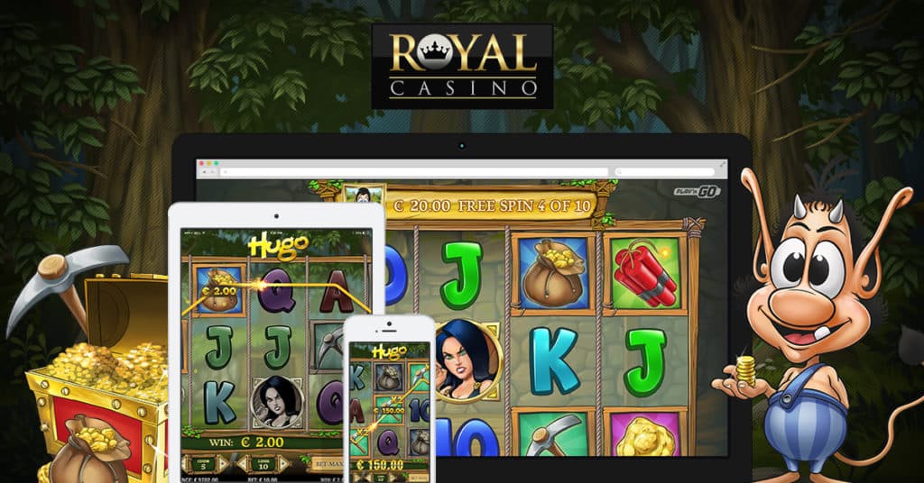 Royal casino anmeldelse - Fysisk casino går online - Spilbyen.dk